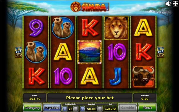 African Simba - Kostenlos & ohne Anmeldung spielen